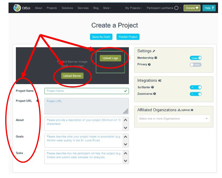 How to Create Your Citizen Science Project on Citsci.org in 5 Easy ...