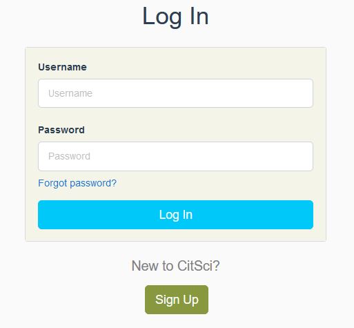 How to Create A CitSci Account – CitSci.org Blog