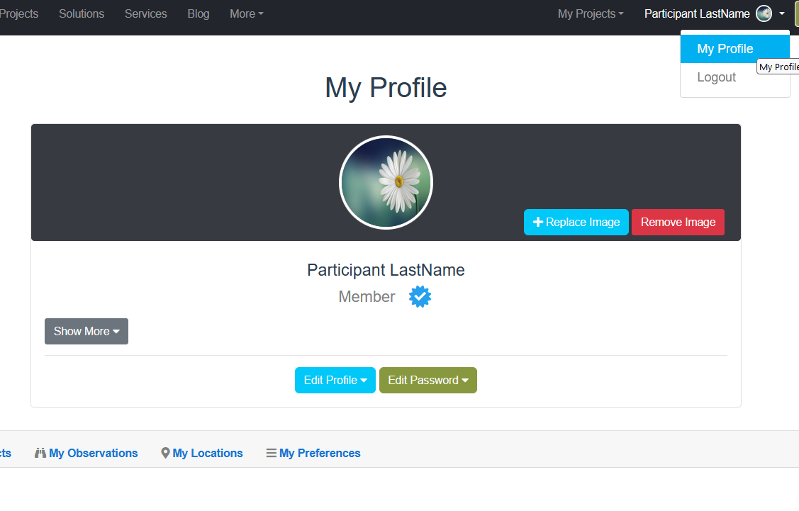 CitSci Login Changes