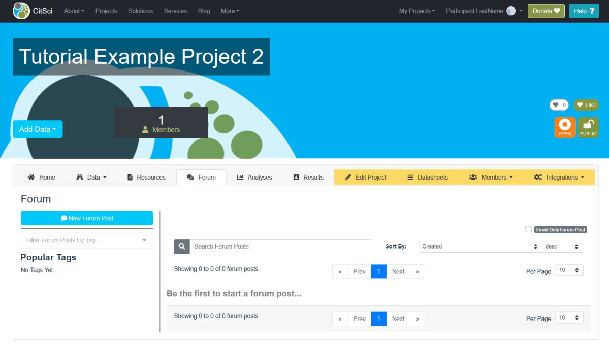 Using CitSci Forum Tools – CitSci.org Blog